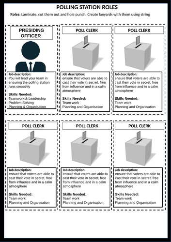 Polling Station Display Kit - General Election 2024 | Teaching Resources