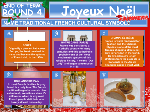 French MFL Christmas Quiz | Teaching Resources