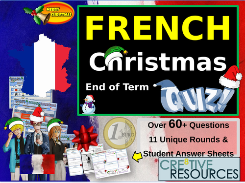 French MFL Christmas Quiz | Teaching Resources