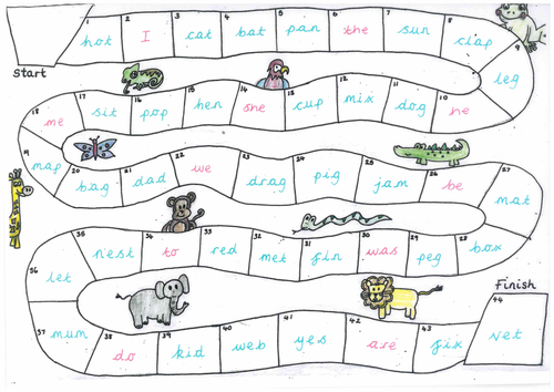 Jungle Board Games | Teaching Resources