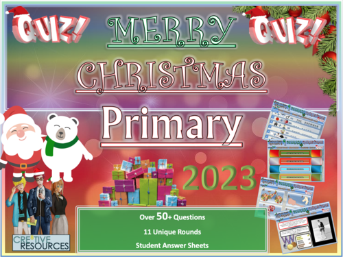 Christmas Quiz - Primary | Teaching Resources