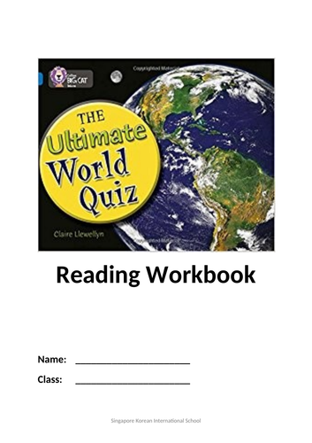 The Ultimate World Quiz Workbook (Collins Big Cat Readers) | Teaching ...