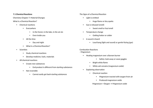 Notes: Cambridge Checkpoint and Beyond - Chemistry Secondary 1 (Year 8 ...
