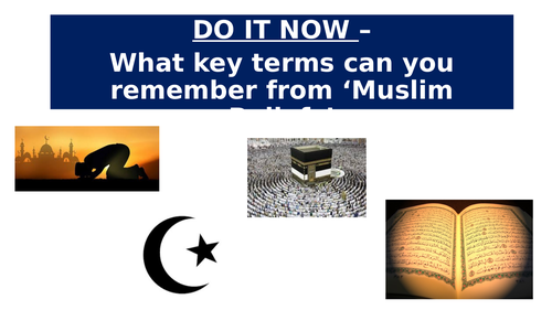 Edexcel GCSE (9-1) Religious Studies Spec B - Living the Muslim Life ...