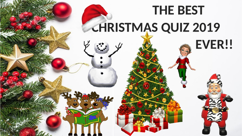 The Best Christmas Quiz 2019 Ever! | Teaching Resources