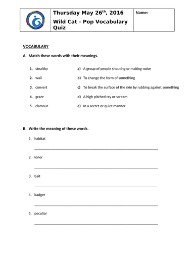 Wild Cat (Collins Big Cat Readers) | Teaching Resources