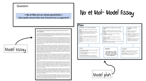 No et Moi- Model Essays and Plans- BUNDLE-A Level French | Teaching ...