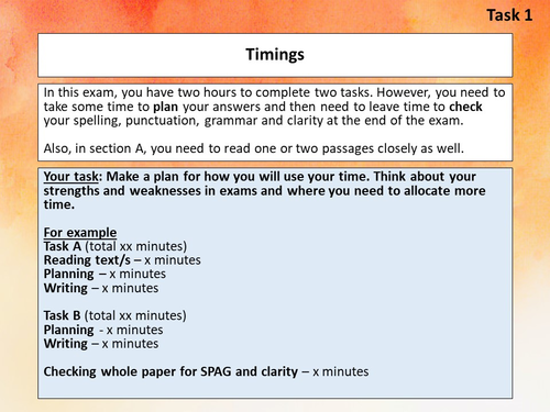 Cambridge IGCSE 0500 - Overview of Language Paper 2 | Teaching Resources