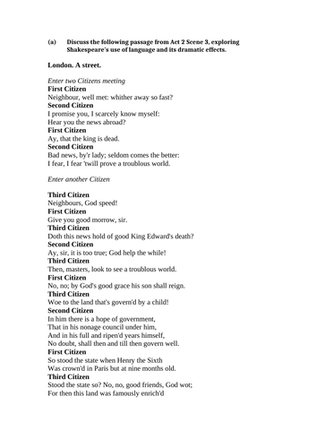 Richard III Pack | Teaching Resources