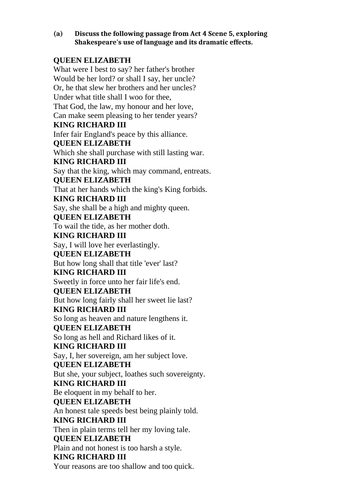 Richard III Pack | Teaching Resources