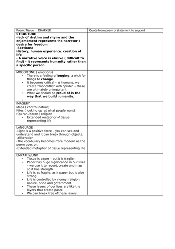 POWER AND CONFLICT POETRY work SHEETS | Teaching Resources