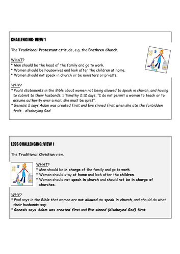 Gender Roles | Teaching Resources