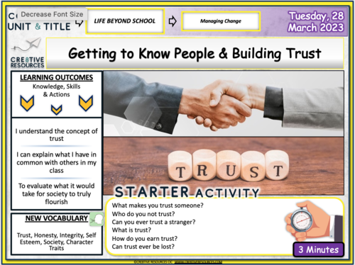 Careers - Getting to know people | Teaching Resources