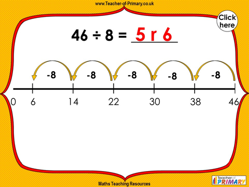 Division with Remainders - Year 3 | Teaching Resources