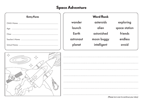 Adventure Land Story Writing Resources for 5-7 Year-Olds | Teaching ...