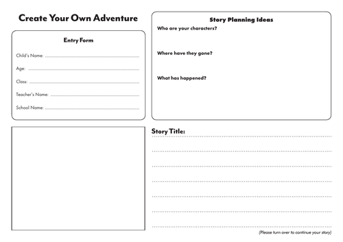 Adventure Land Story Writing Resources for 5-7 Year-Olds | Teaching ...