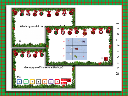 Christmas Team Building Quiz 1 Animated and Interactive for KS3 ...