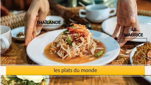 World Foods taught in French | Teaching Resources