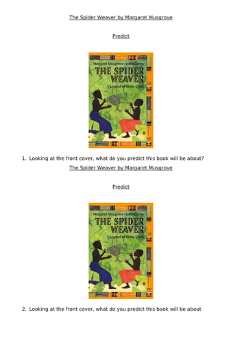 The Spider Weaver Guided Reading | Teaching Resources