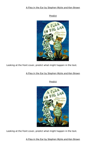 A Flea in the Ear Guided Reading | Teaching Resources