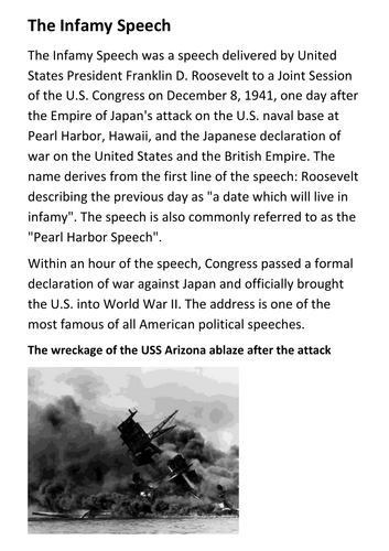 Pearl Harbor Attack Bundle | Teaching Resources