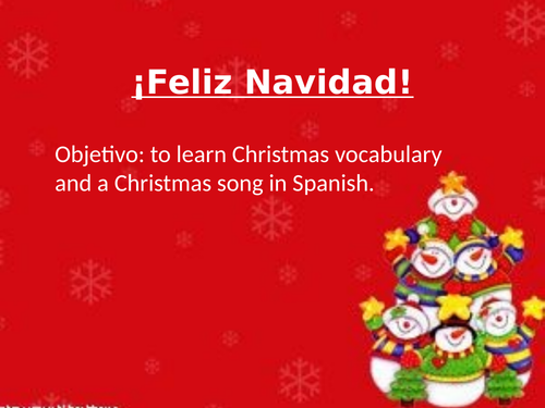 Christmas song: Todo lo que quiero eres tú (All I want for Christmas ...