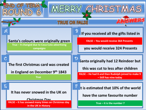 Christmas Music Quiz - Christmas Music | Teaching Resources