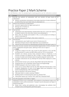 GCSE Geography Practice Papers for AQA | Teaching Resources