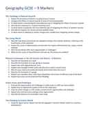 GCSE Geography Practice Papers for AQA | Teaching Resources