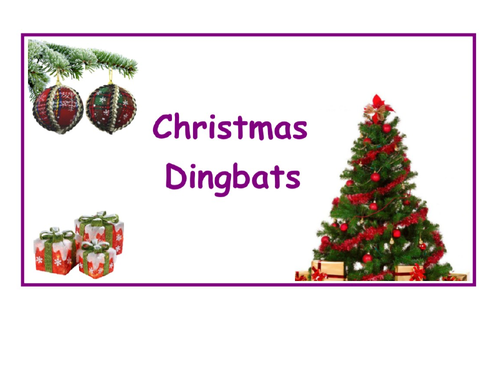Big Christmas Quiz & Christmas Dingbats | Teaching Resources