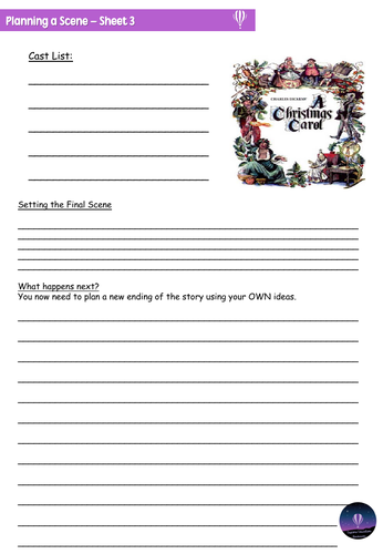 UKS2 A Christmas Carol Playscripts Unit - 5 Writing Lessons | Teaching ...