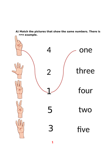 Numbers and sounds | Teaching Resources