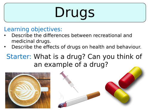 KS3 ~ Year 8 ~ Drugs | Teaching Resources
