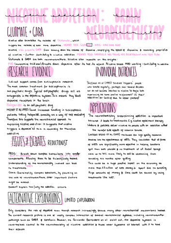 A-Level Psychology, Addiction Bundle | Teaching Resources