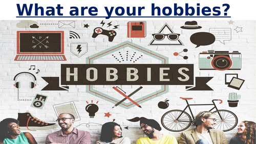 Importance of hobbies and New Years Resolutions | Teaching Resources
