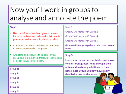 War Poetry Assessment Preparation | Teaching Resources