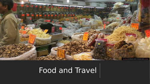 English language - Food and travel full lesson | Teaching Resources