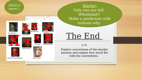 And then there were none | Teaching Resources
