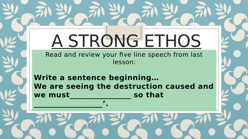 Rhetoric unit | Teaching Resources
