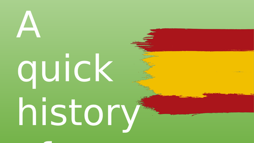 History of Spain | Teaching Resources