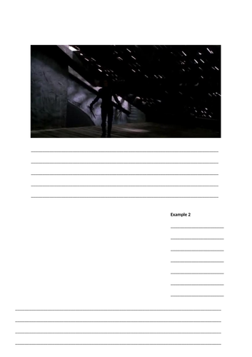 'Edward Scissorhands' Film studies Unit of Work | Teaching Resources