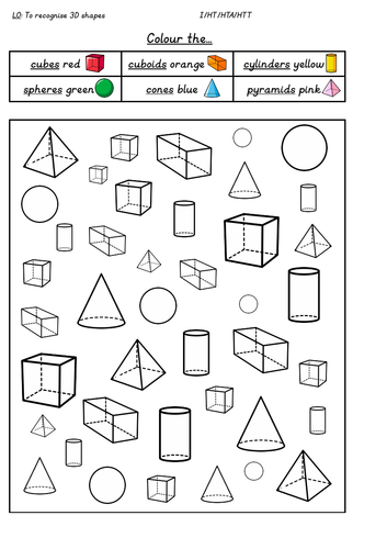 Year 1 Recognising 3D Shapes | Teaching Resources Year 1 Recognising 3D Shapes | Teaching Resources