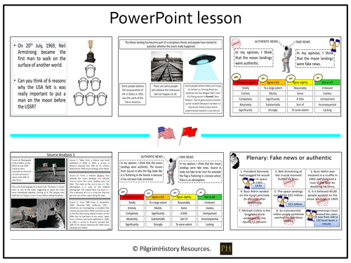 Moon Landings & the Cold War Space Race | Teaching Resources