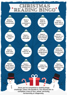 Christmas-Themed Book Reading Bingo Sheet | Teaching Resources
