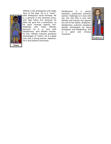Othello Full Scheme of Work | Teaching Resources