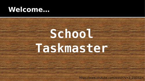 Taskmaster Class Competition (Thinking Skills Creative Games Quiz ...
