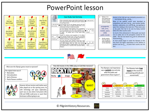 Cold War sports | Teaching Resources