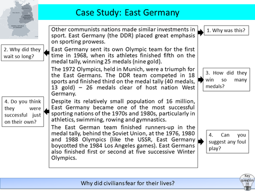 Cold War sports | Teaching Resources