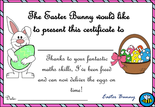 Easter Math Mystery | Teaching Resources