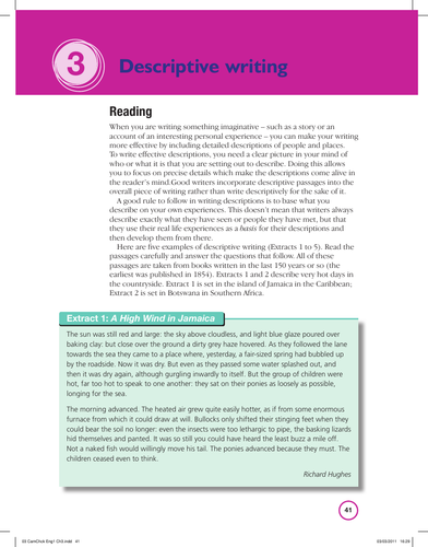 Scheme of Learning - Year 7 Creative Writing | Teaching Resources